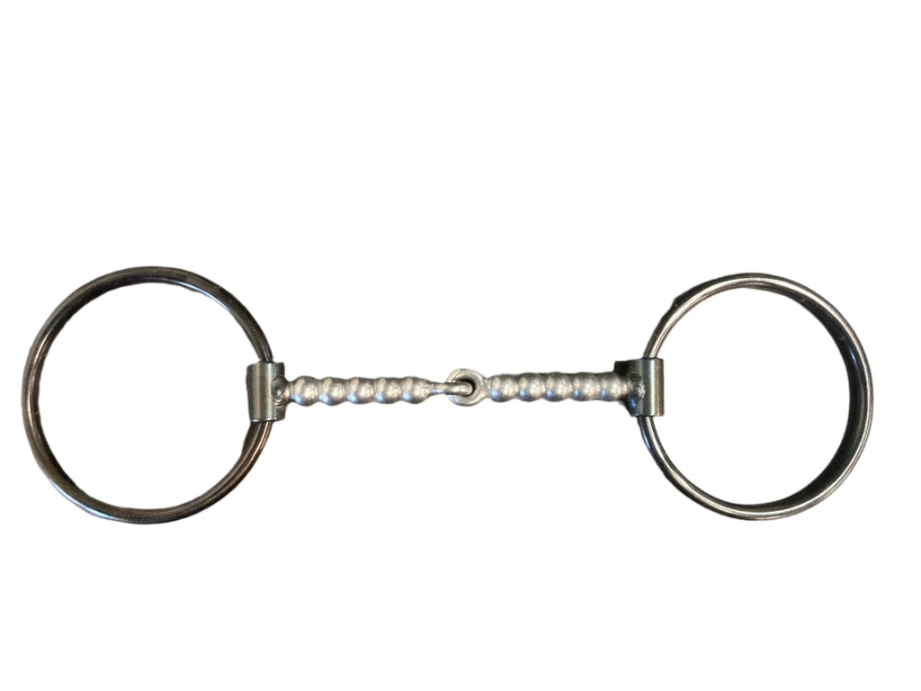 Sweet Iron Ring Snaffle R-32BB by Dutton Bits – Block Saddle Company, LLC