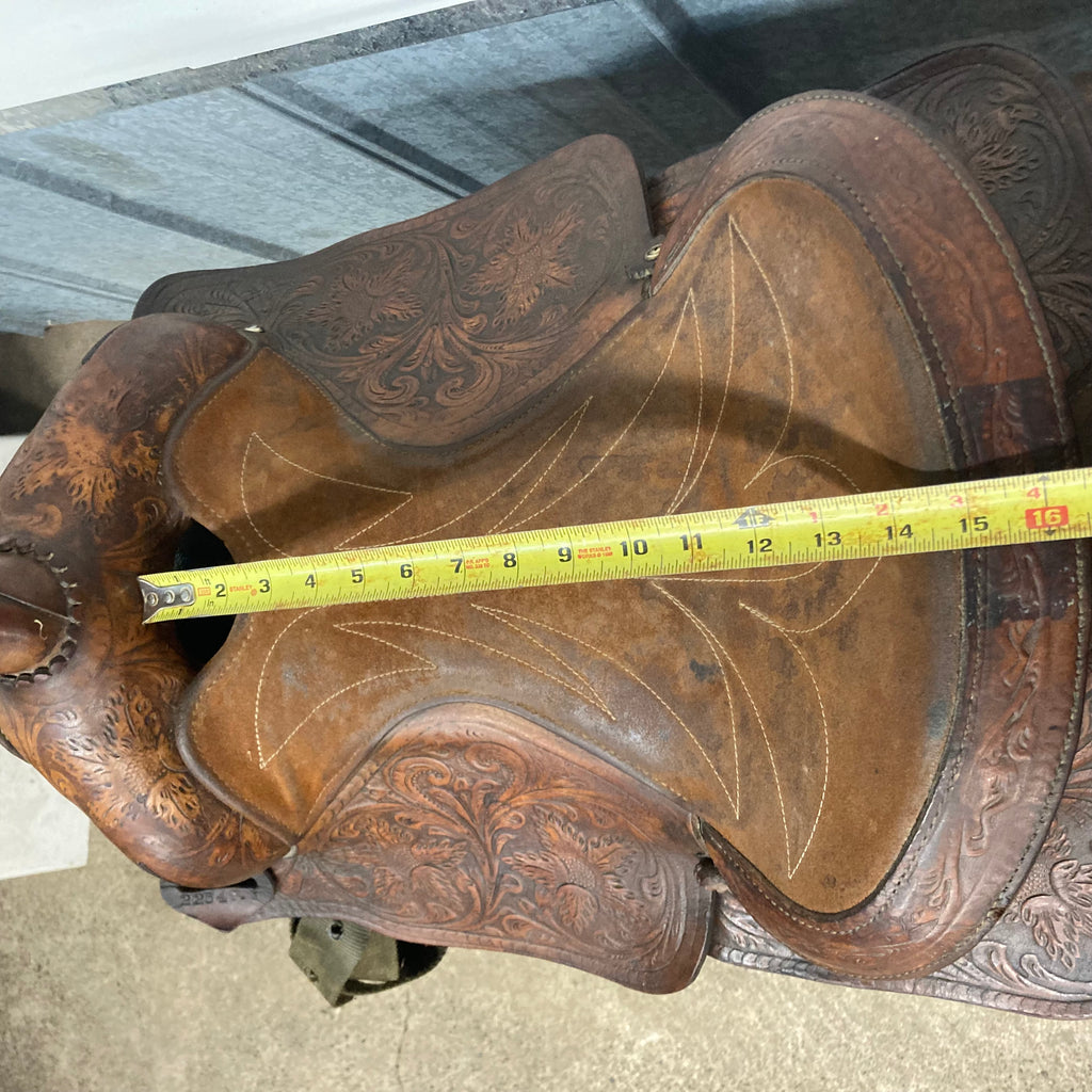 14.5" Action Company Trail Saddle – Block Saddle Company, LLC