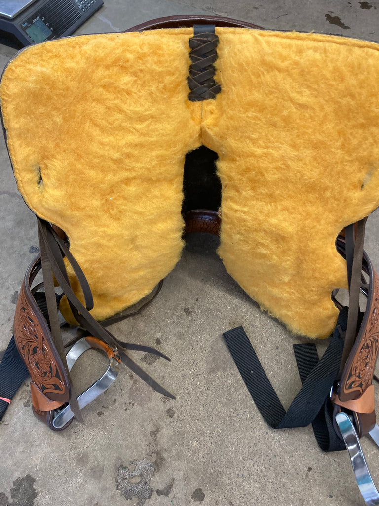 10”, 12” or 13” Wild O West Saddle – Block Saddle Company, LLC