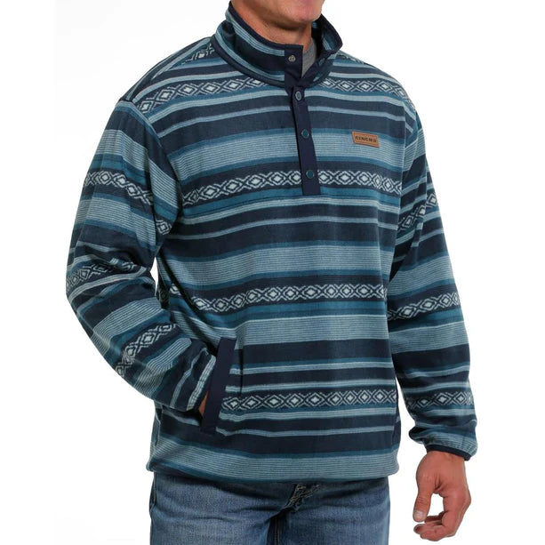 MEN'S POLAR FLEECE PULLOVER by CINCH JEANS – Block Saddle Company, LLC