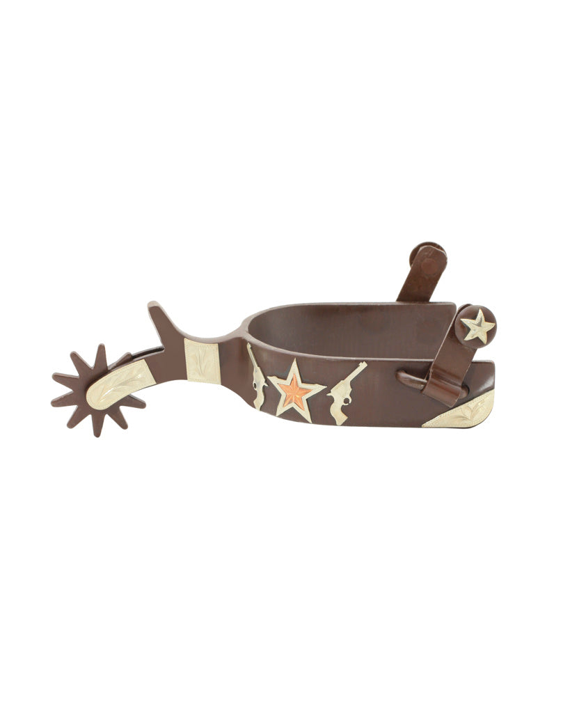 Double Shooter Spurs – Block Saddle Company, LLC