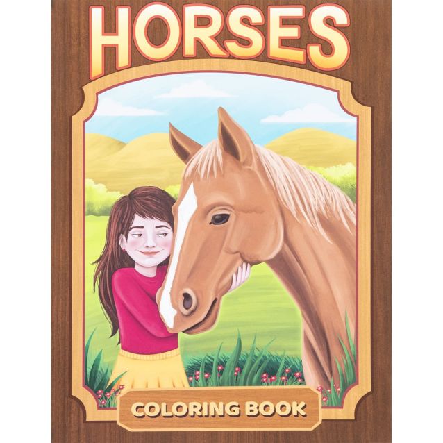Horses Coloring Book – Block Saddle Company, LLC
