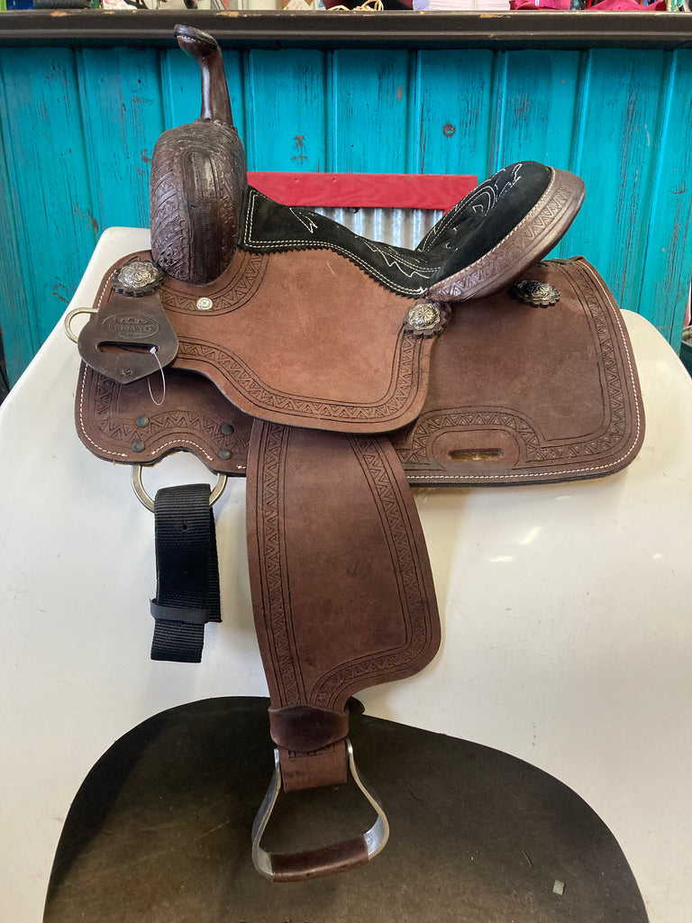 12” Wild O West Saddle – Block Saddle Company, LLC