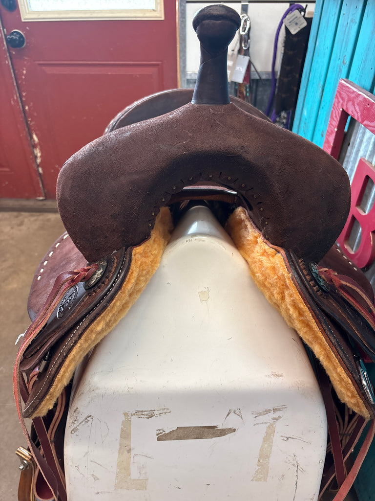 14.5” SRS BARREL SADDLE – Block Saddle Company, LLC