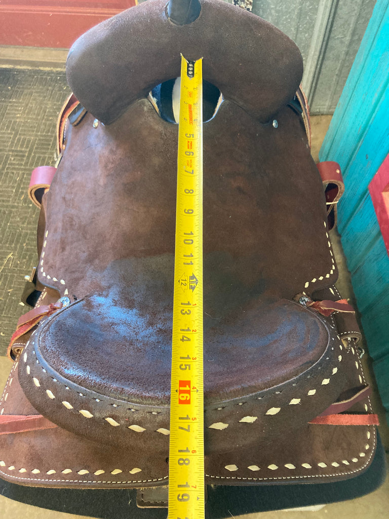 16” SRS BARREL SADDLE – Block Saddle Company, LLC