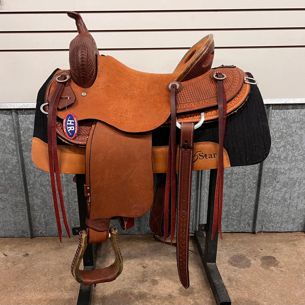 16” HR Mule Saddle – Block Saddle Company, LLC