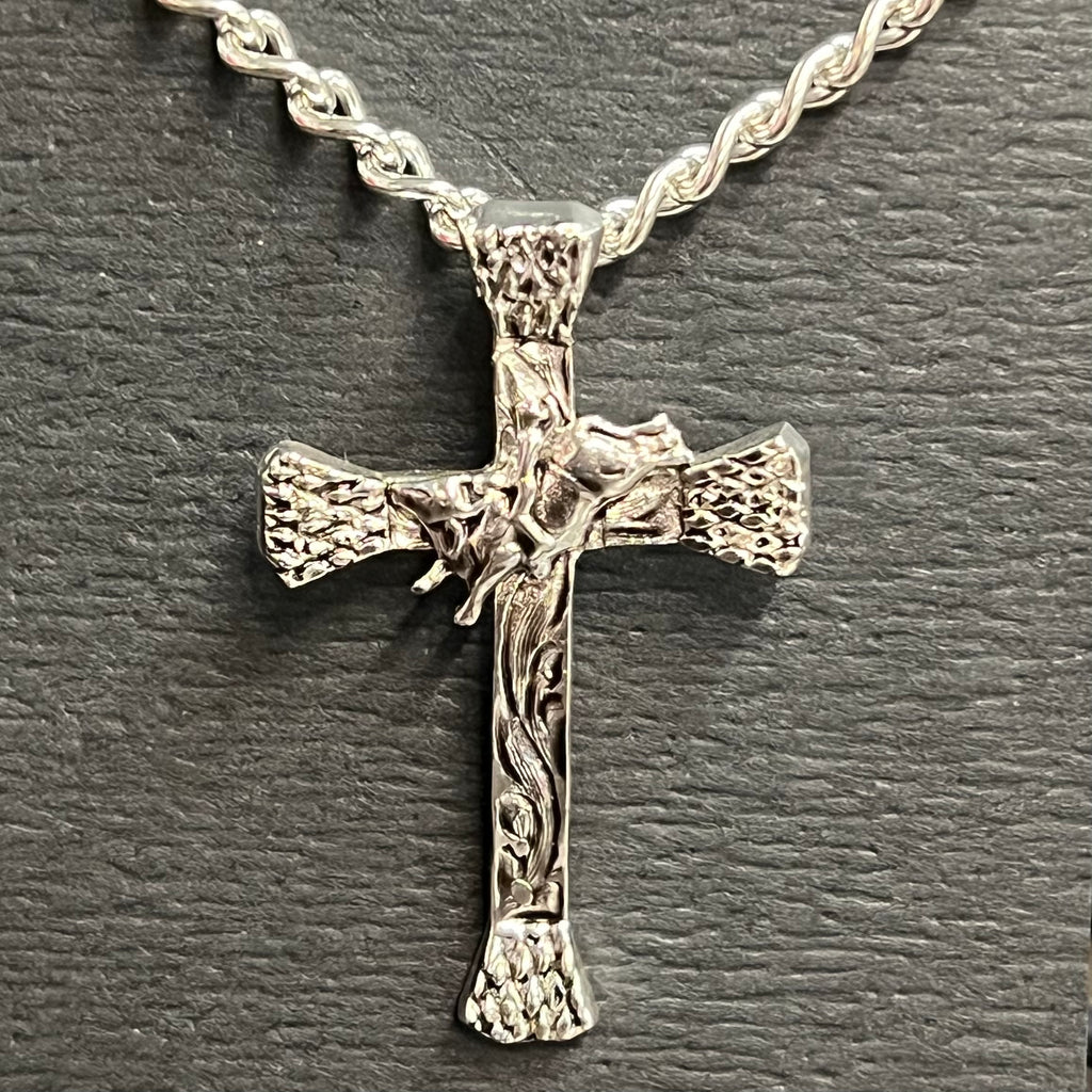 Bull Riding Cross Necklace – Block Saddle Company, LLC