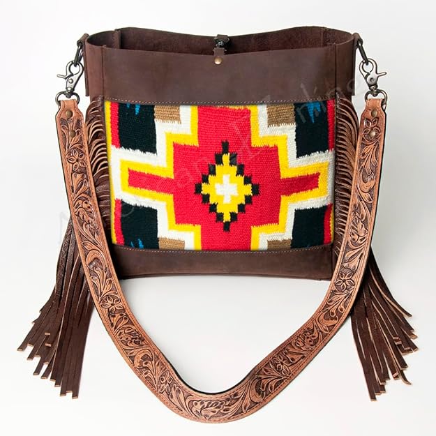 American Darling Large Crossbody Saddle Blanket Bag – Block Saddle ...