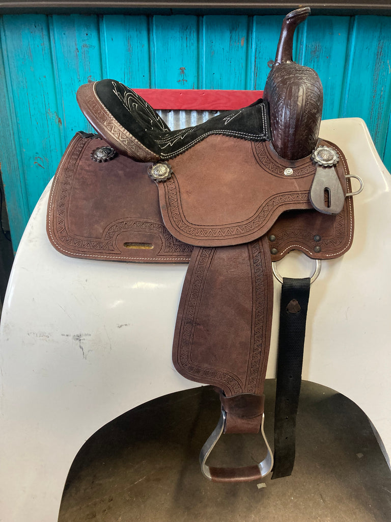 12” Wild O West Saddle – Block Saddle Company, LLC