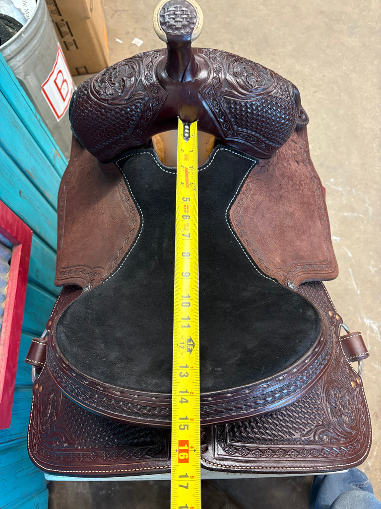 13.5" Scott Thomas All Around Saddle – Block Saddle Company, LLC