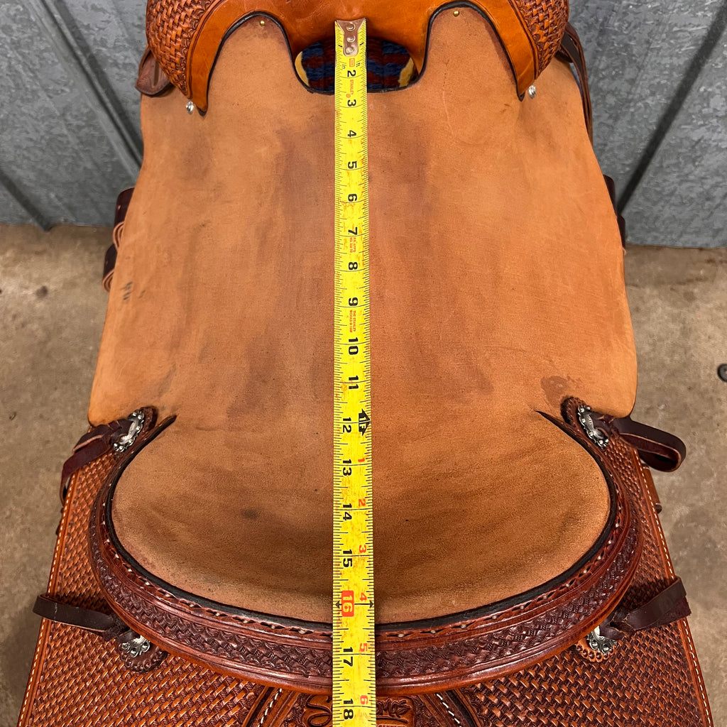 16” Scott Thomas Ranch Cutting Saddle – Block Saddle Company, LLC