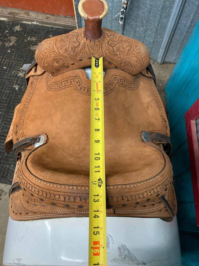 12” Wild O West Buckaroo Saddle – Block Saddle Company, LLC