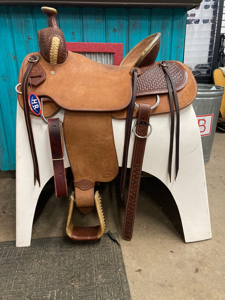 16” HR Will James Ranch Saddle – Block Saddle Company, LLC