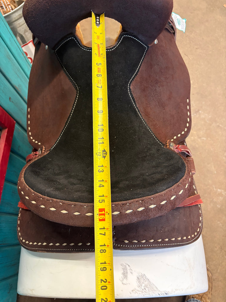 15” SRS BARREL SADDLE – Block Saddle Company, LLC
