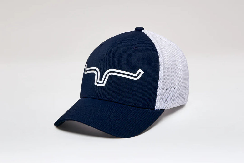 Navy Double Trac 110 Hat by Kimes Ranch – Block Saddle Company, LLC