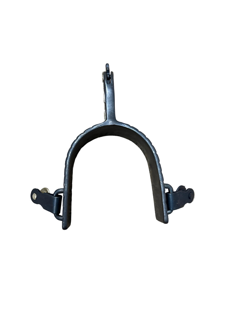 Rasp Embossed Spur – Block Saddle Company, LLC