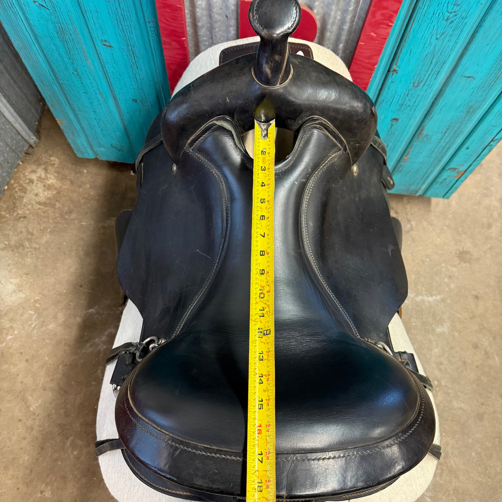 17" Bighorn Flex Tree Trail Saddle – Block Saddle Company, LLC