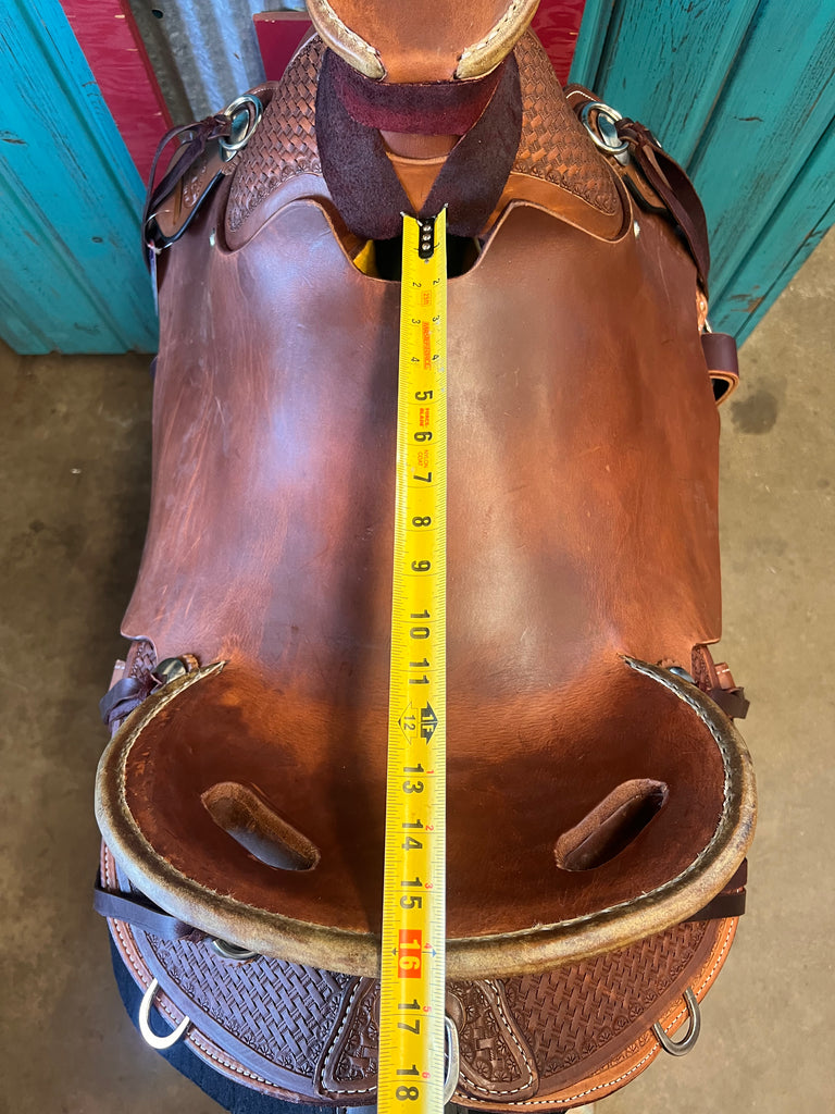 16” HR Mule Saddle – Block Saddle Company, LLC