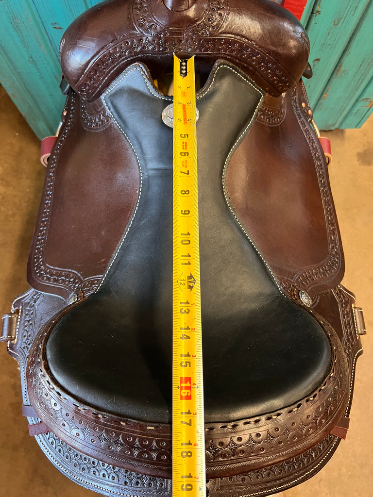 17” HR Draft Trail Saddle – Block Saddle Company, LLC