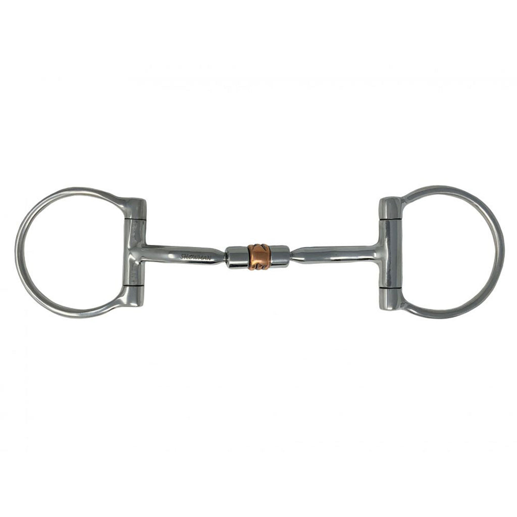 Stainless Steel D-Ring bit with Copper Roller Center – Block Saddle ...