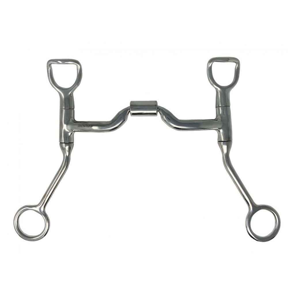 Stainless Steel Ported Barrel Bit with Curved Mouthpiece – Block Saddle ...
