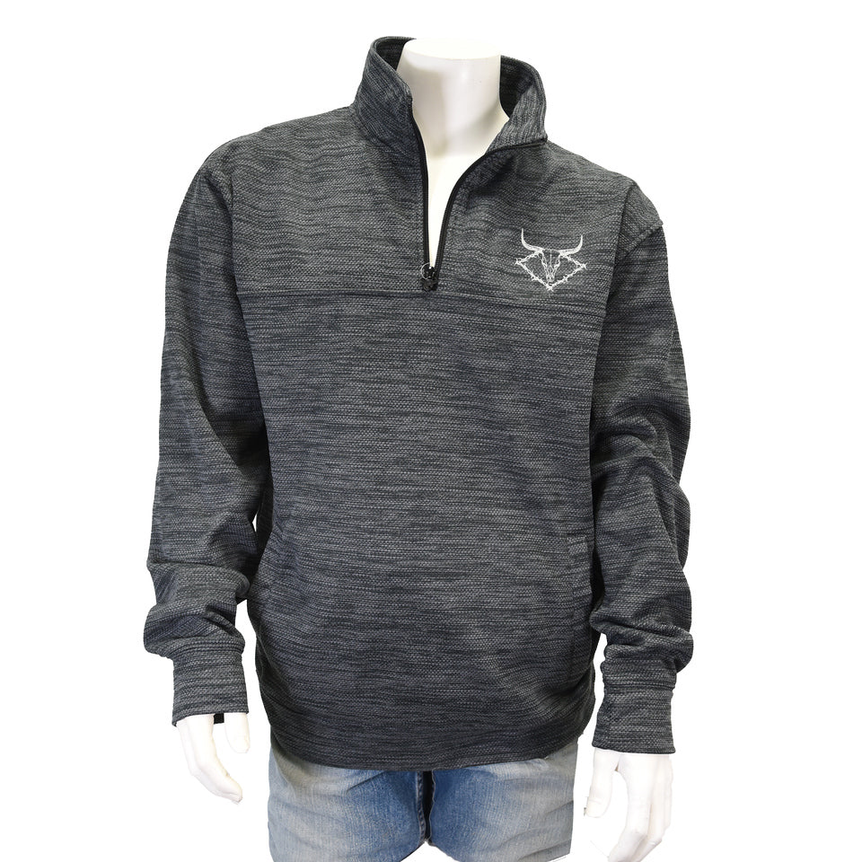 MEN'S 1/4 ZIP PULLOVER BY COWBOY HARDWARE – Block Saddle Company, LLC