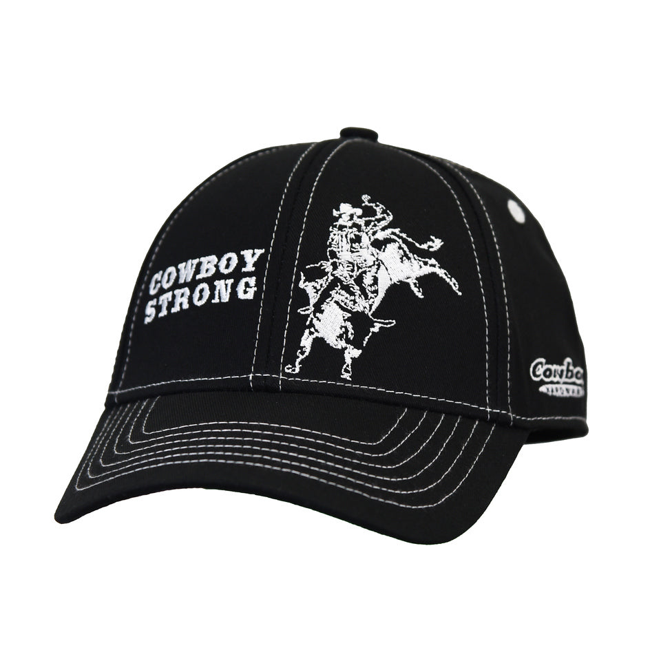 YOUTH COWBOY STRONG CAP BY COWBOY HARDWARE – Block Saddle Company, LLC