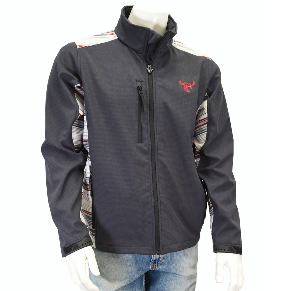 MEN'S SERAPE ACCENT SOFTSHELL JACKET BY COWBOY HARDWARE – Block Saddle ...