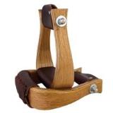 2" Oak Flatbottom Stirrups – Block Saddle Company, LLC