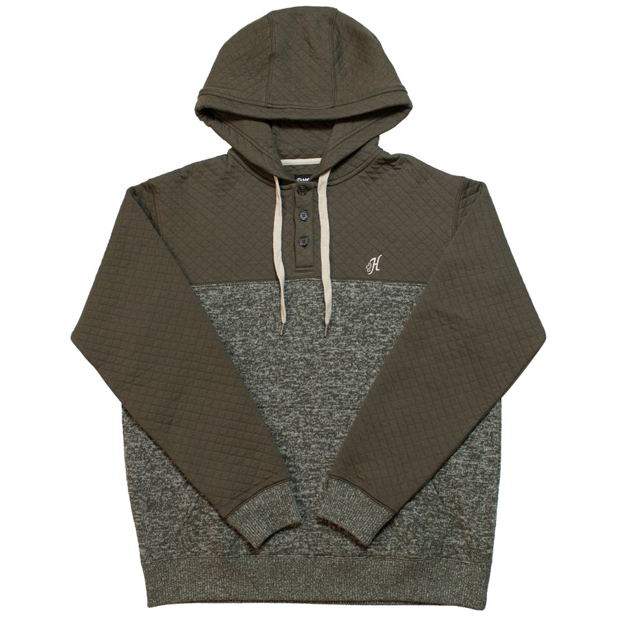 "JIMMY" LIGHT BROWN W/QUILTED TEXTURE HOODY BY HOOEY – Block Saddle ...