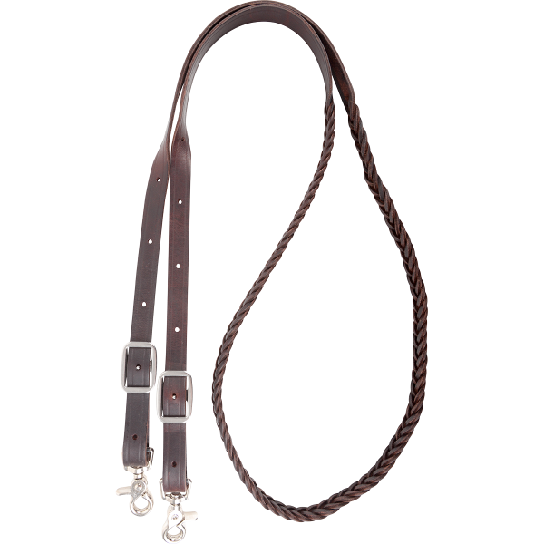 7/8” Martin Saddlery Braided Roping Reins – Block Saddle Company, LLC