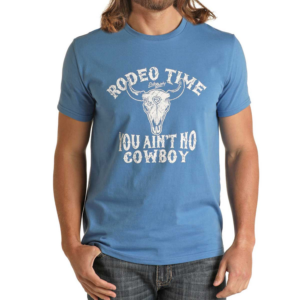 BLUE DALE BRISBY RODEO TIME GRAPHIC TEE – Block Saddle Company, LLC