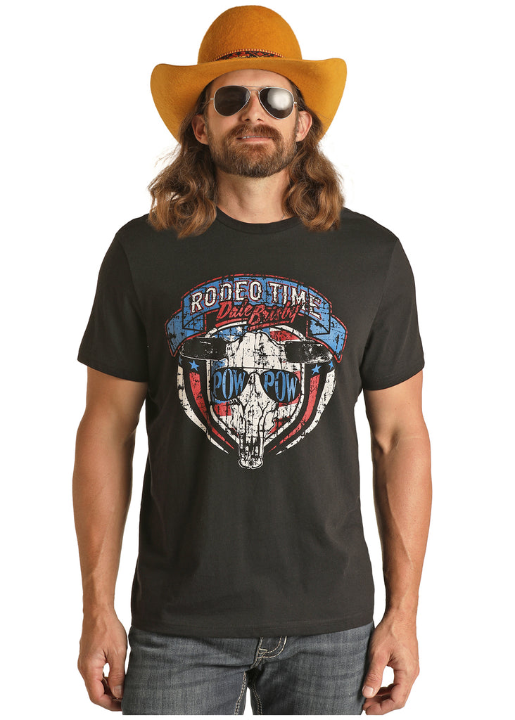 DALE BRISBY RODEO TIME TEE by ROCK & ROLL DENIM – Block Saddle Company, LLC
