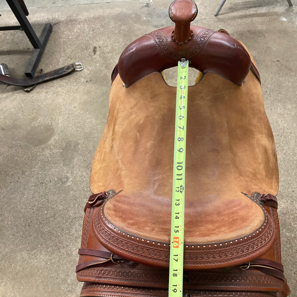 16” Circle Y Lariat Cowhorse Saddle – Block Saddle Company, LLC