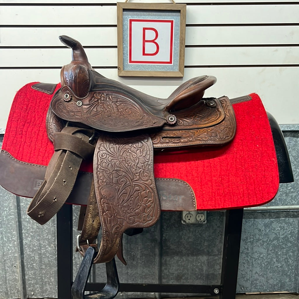 13” Hereford Trail Saddle – Block Saddle Company, LLC
